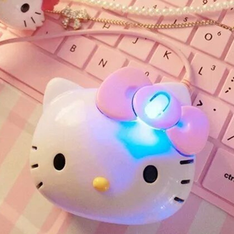 Hello Kitty mouse KT cat cartoon USB optical computer mouse | Shopee ...