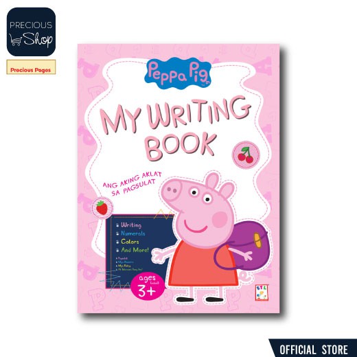 Peppa Pig, My Writing Book (Ang Aking Aklat Sa Pagsusulat) | Shopee ...