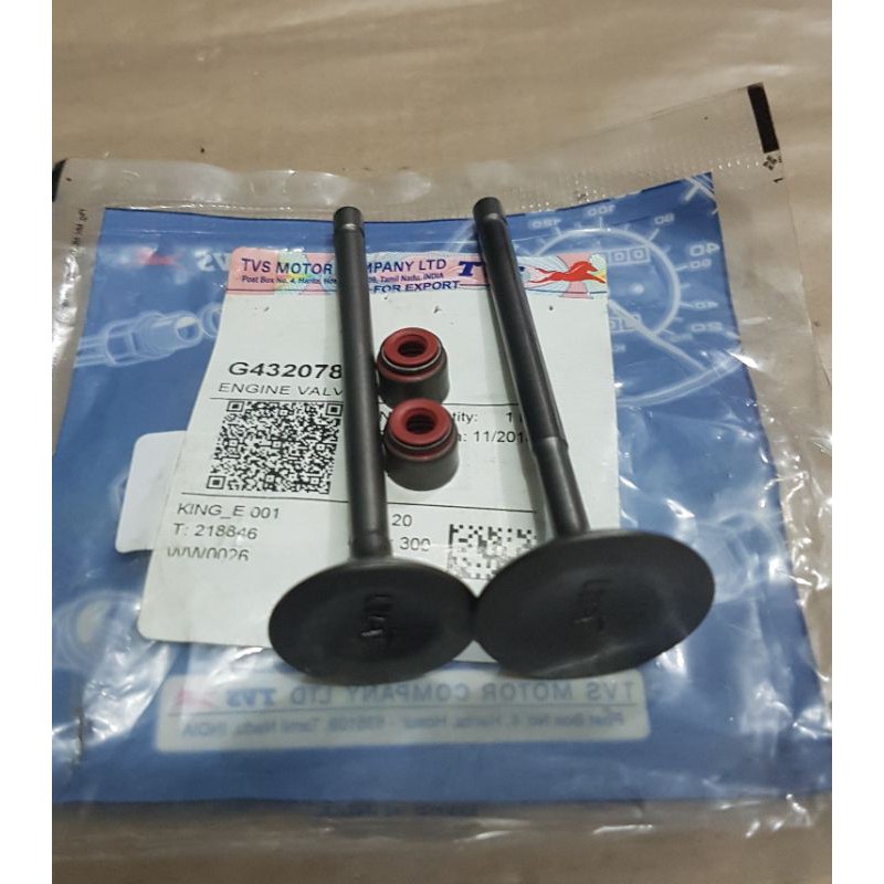 Tvs king valve set / tvs box / tvs pick up (3 wheel blue bajaj ...