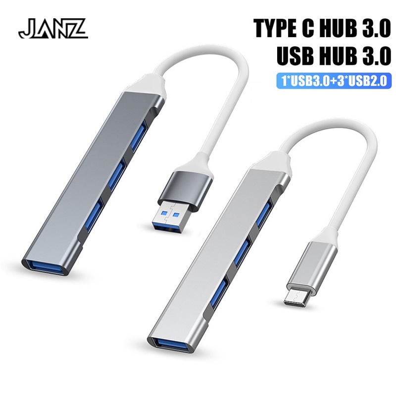 4 in 1 Type-C USB3.0 HUB 5Gbps High Speed Docking Station 4 Ports ...