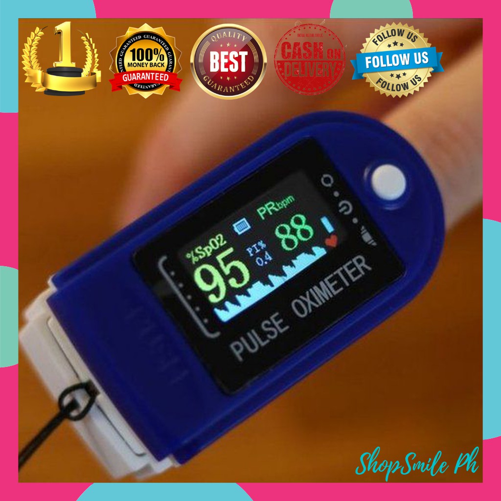 Original Pulse Oximeter Blood Oxygen Monitor - Fast Rapid Reading ...