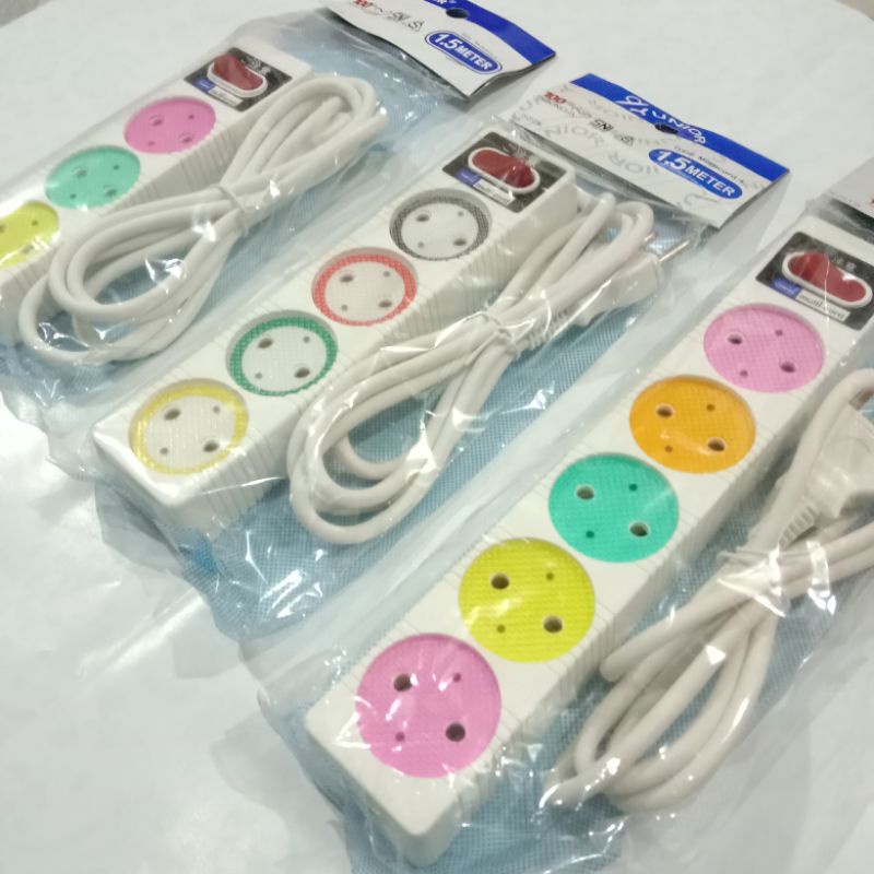 5-hole 5-meter multi color Socket+Kawachi Switch/color Socket/5-meter 5 ...