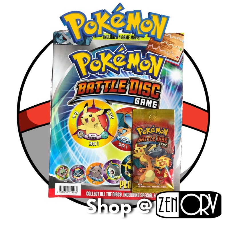 Pokemon Battle Disc 2011 Premium Set | Shopee Philippines