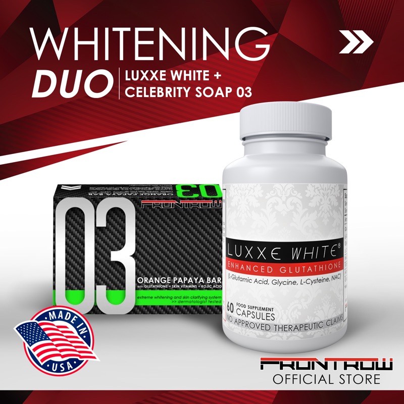 Luxxe White Whitening Duo (Luxxe White Ultima + Soap 03) | Shopee ...