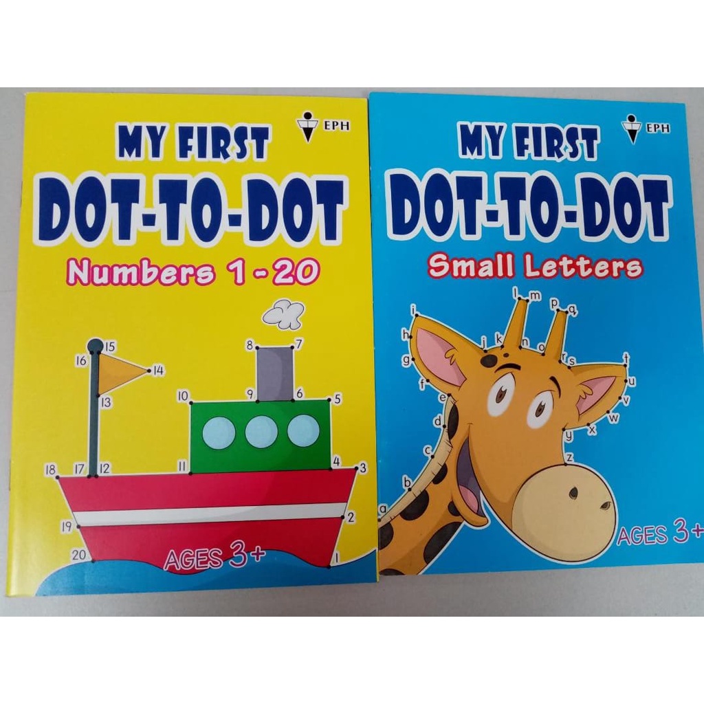 ACTIVITY PRESCHOOL MY FIRST DOT TO DOT | Shopee Philippines