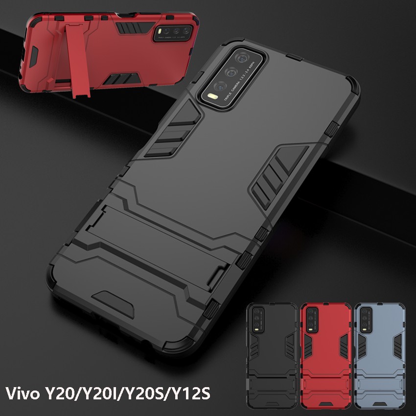 Vivo Y20 Y20I Y20S G Y12S Phone Case Hard Armor Shockproof Bumper ...