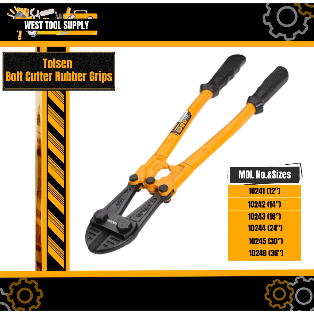 Tolsen Bolt Cutter Rubber Grips | Shopee Philippines