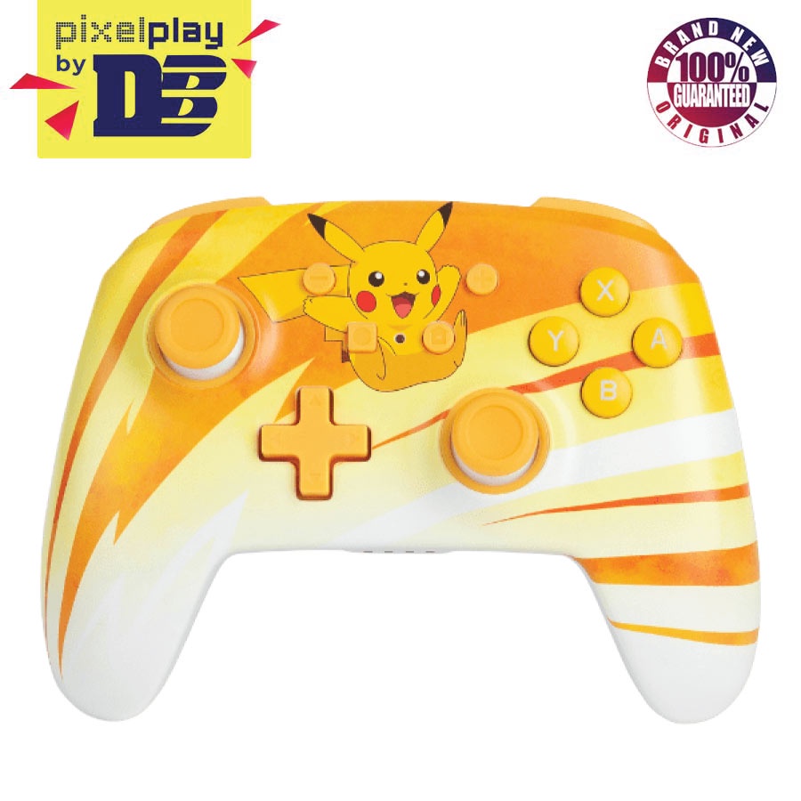 Power A NSW Enhanced Wireless Controller Pokemon (Pikachu Joy) For N ...