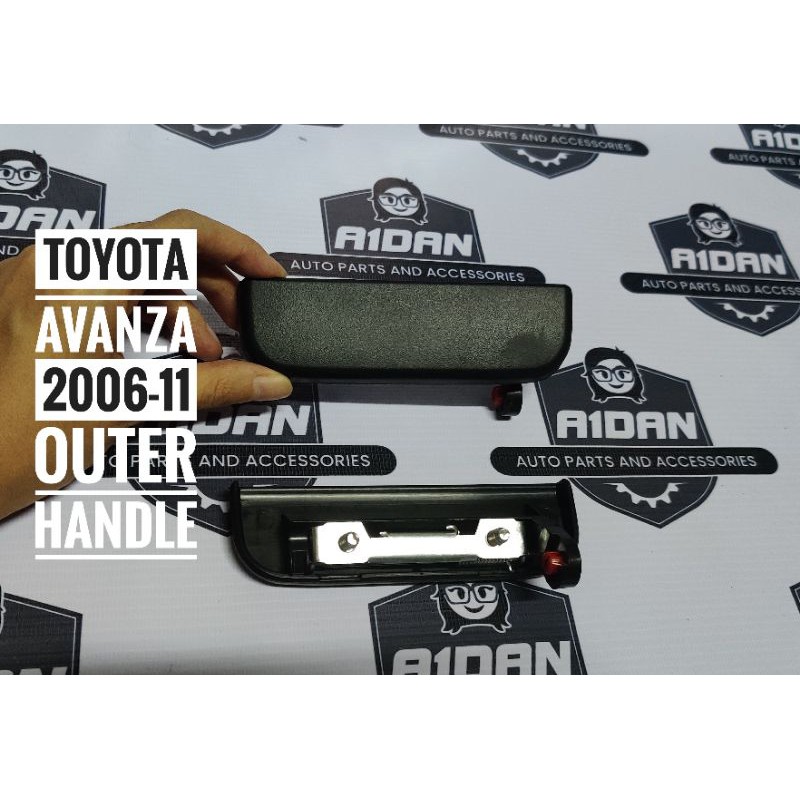 Toyota Avanza 2006-2011 and WIGO Replacement Outer Handle BLACK AND ...