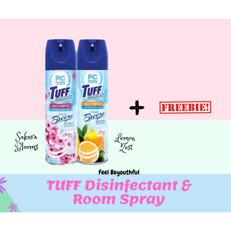 Personal Collection 250ml Tuff Multi-Purpose Disinfectant & Room Spray ...