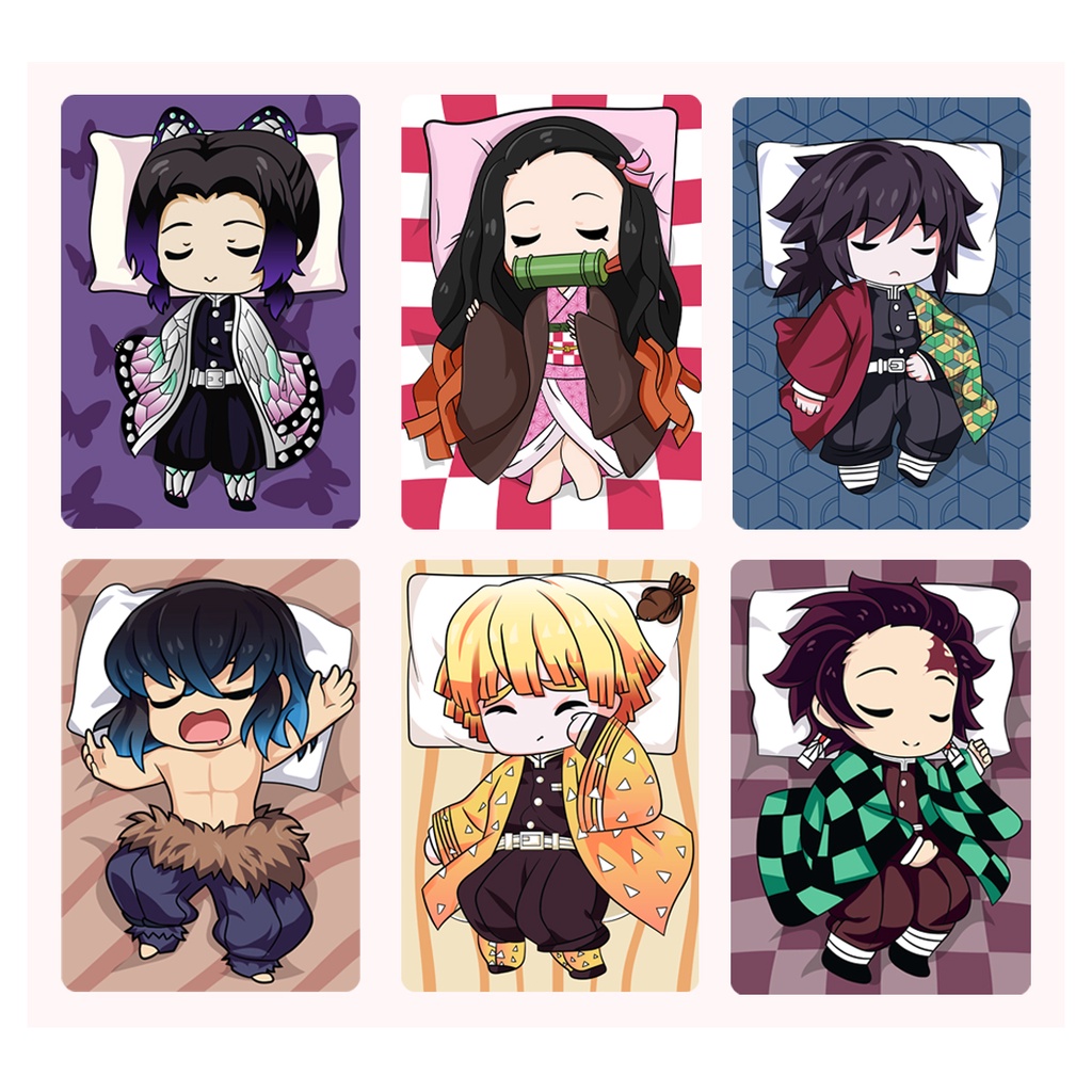 Cute Sleeping Demon Slayer Sticker | Shopee Philippines