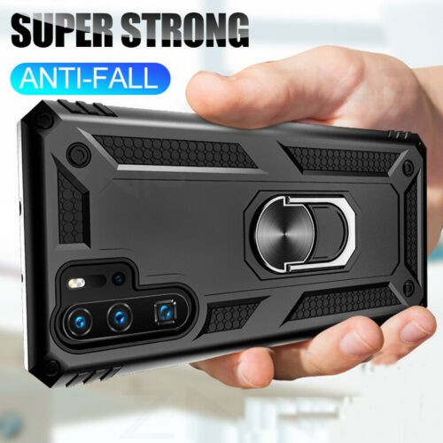 Samsung Galaxy Note 10 Plus Shockproof Bumper Hard Plastic Car Magnetic ...