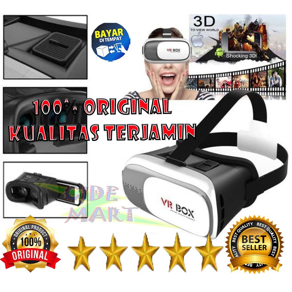Vr BOX 2.0 NEW / Viirtual REALITY BOX 2.0 (NEW Slime SYSTEM) | Shopee ...
