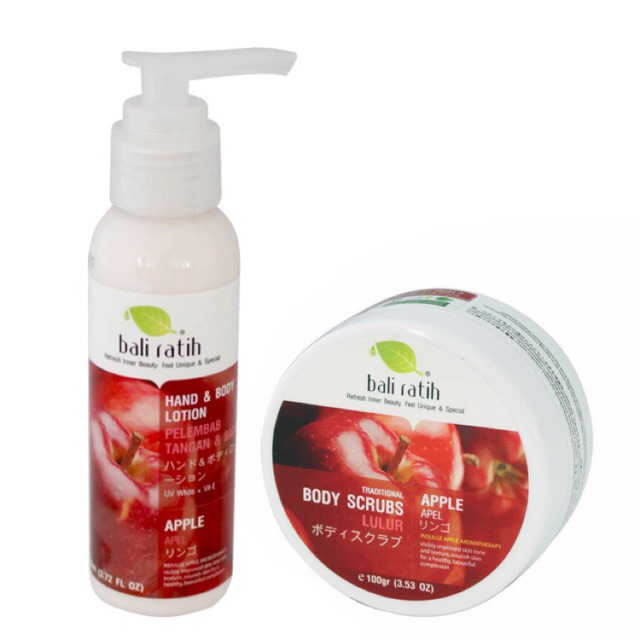 Bali Ratih Duo Package (Body Scrubs+Body Lotion) | Shopee Philippines