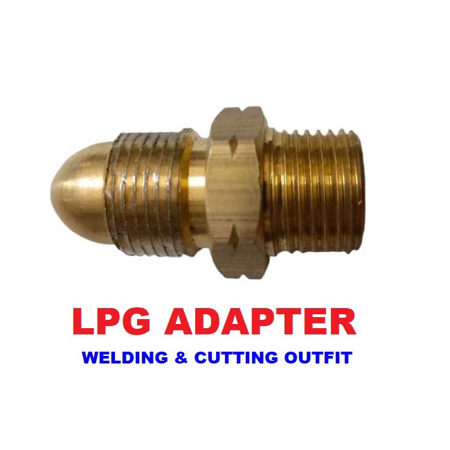 LPG ADAPTER FOR CUTTING AND WELDING OUTFIT / ACETYLENE ADAPTER | Shopee ...