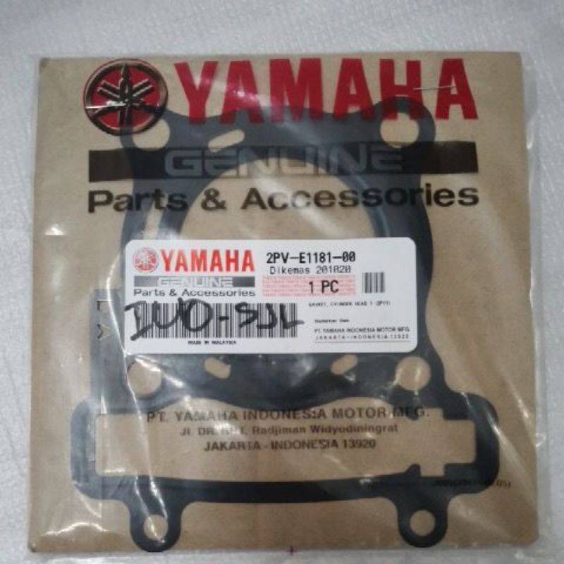 Gasket Cylinder Sniper 150 Genuine Yamaha | Shopee Philippines