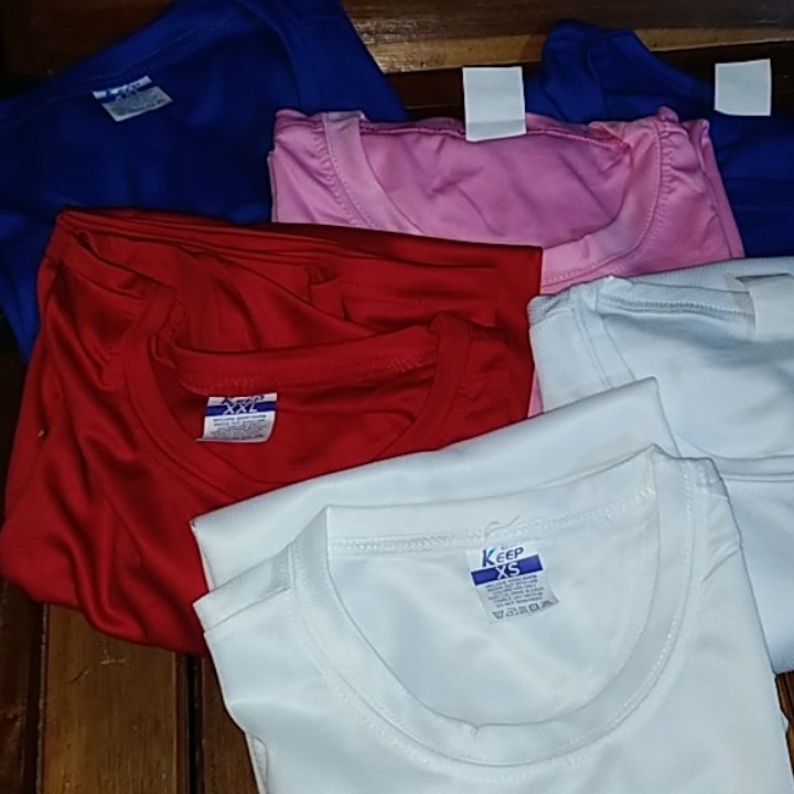 KEEP Active Quick Dry T/S Polyester Unisex The Same Active Dry Clothing ...