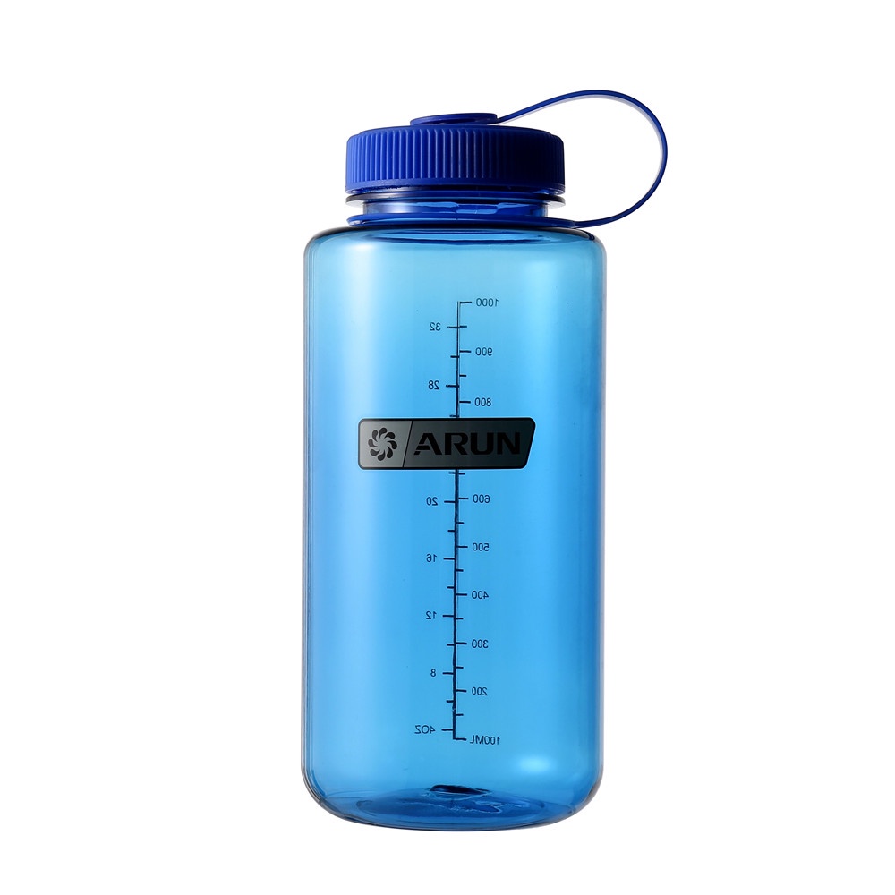 Arun Sports Water Bottle Wide Mouth 32oz (1L) 1000ML Capacity BPA Free ...