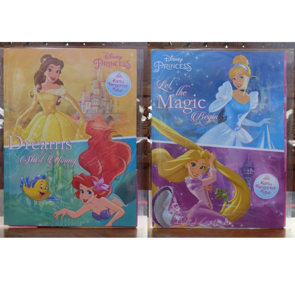 Disney PRINCESS INTRODUCTION TO SLEEP CARDS - Let The Magic Begin ...