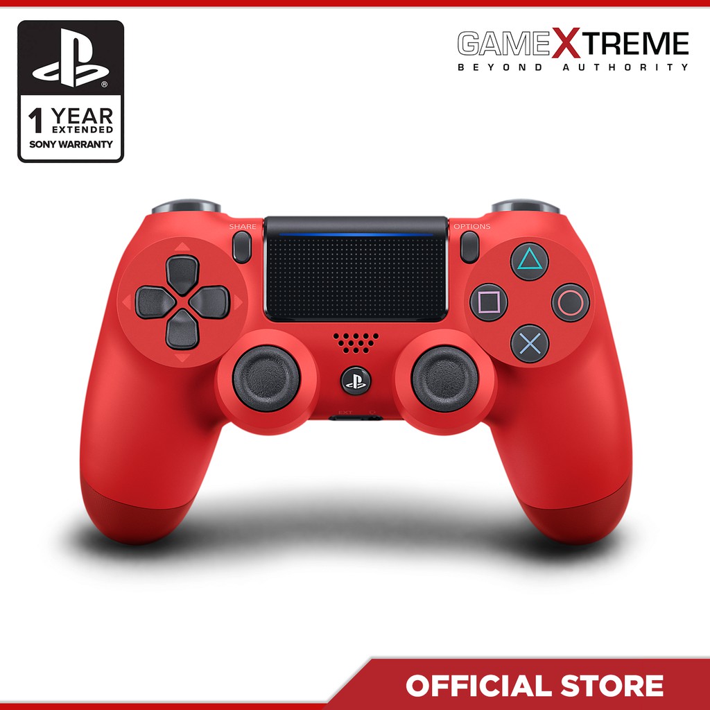 Sony Playstation 4 DualShock 4 Wireless Controller Red | Shopee Philippines