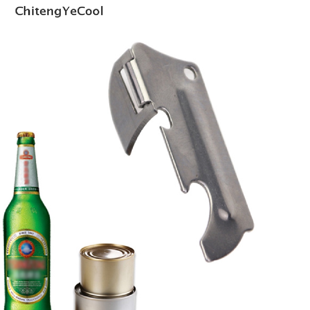 【HGPH】 Stainless Steel Multi-function Can Opener Opener Folding Mini ...