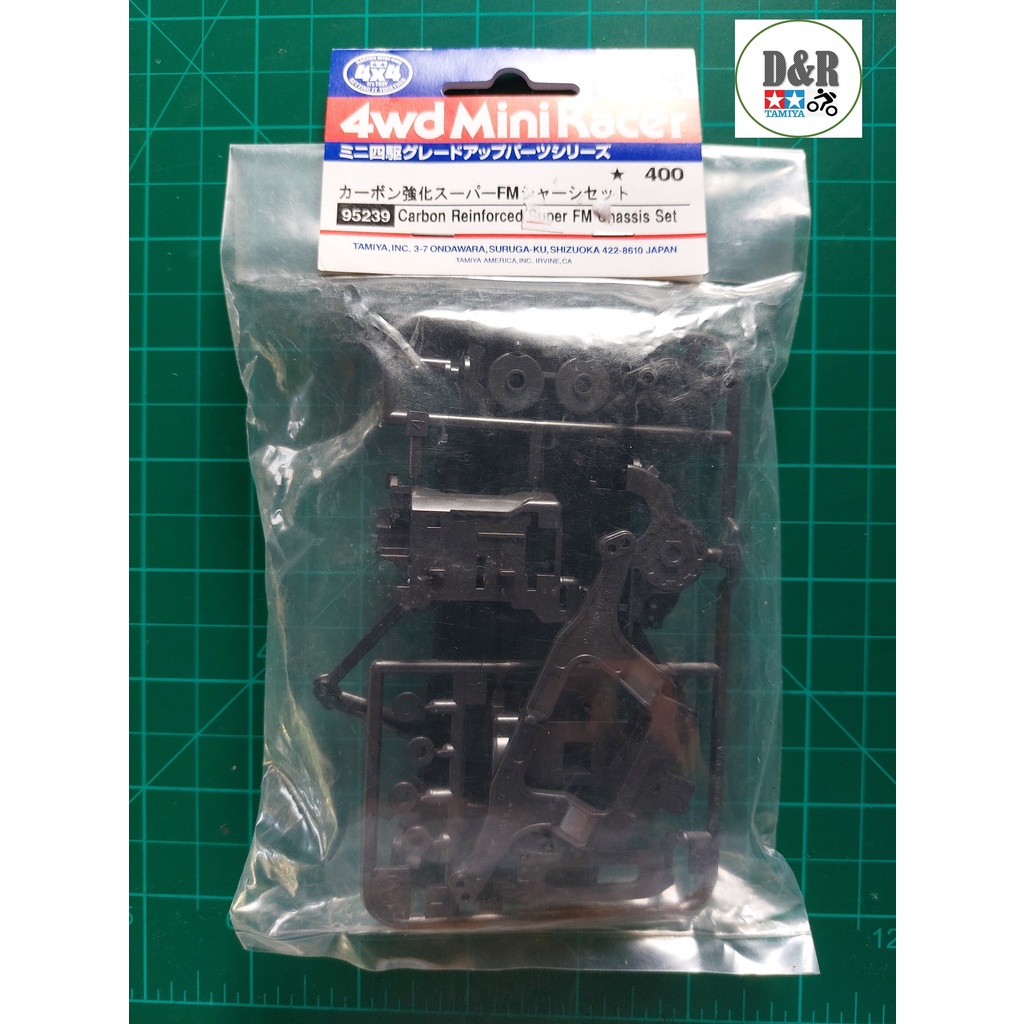 Tamiya Carbon CFM Reinforced Super FM Chassis Set Item 95239 | Shopee ...