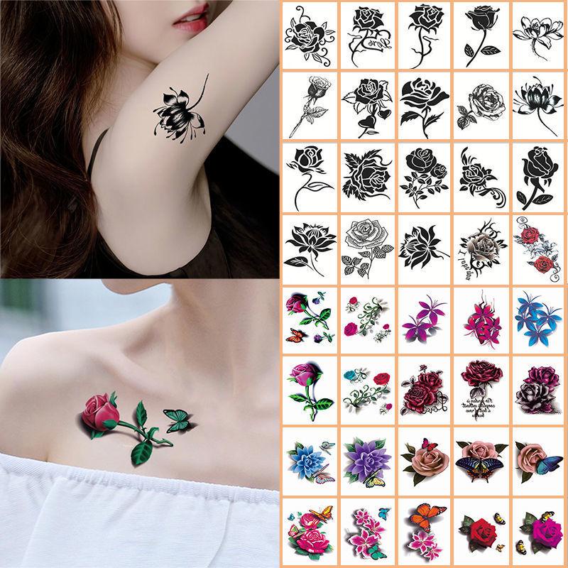 3D Tattoo Stickers Waterproof Long-Lasting Students Can Use Easy-To ...
