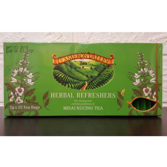 HERBAL REFRESHERS MISAI KUCING (TEA 2G X 25 TEA BAGS) | Shopee Philippines