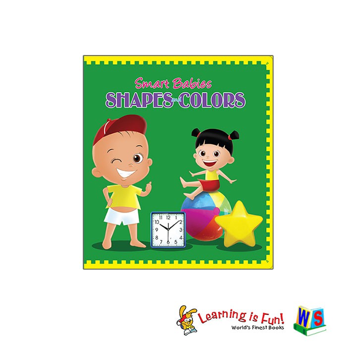 WS SMART BABIES BOARD BOOK - SHAPES AND COLOURS | Shopee Philippines