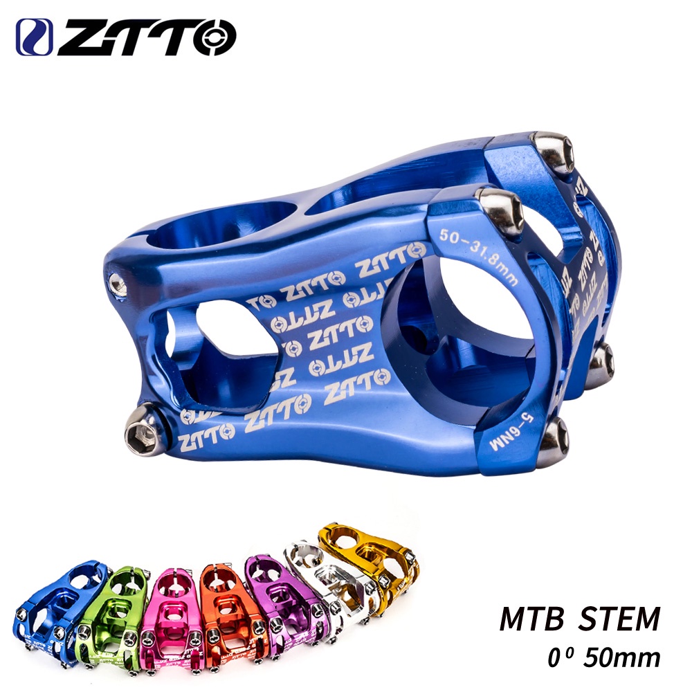 ZTTO Enduro MTB Stem 50mm High Strength CNC 0 Degree Rise Forged ...