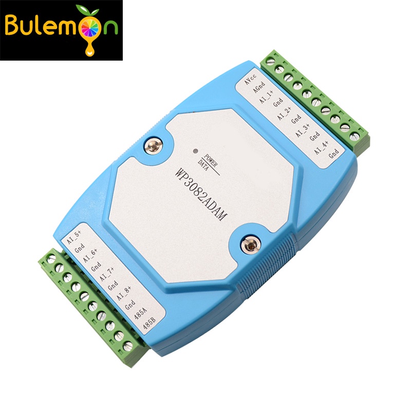 8 Channels Analog Input And Output Module 0-20MA/4-20MA 12 Bit AD ...