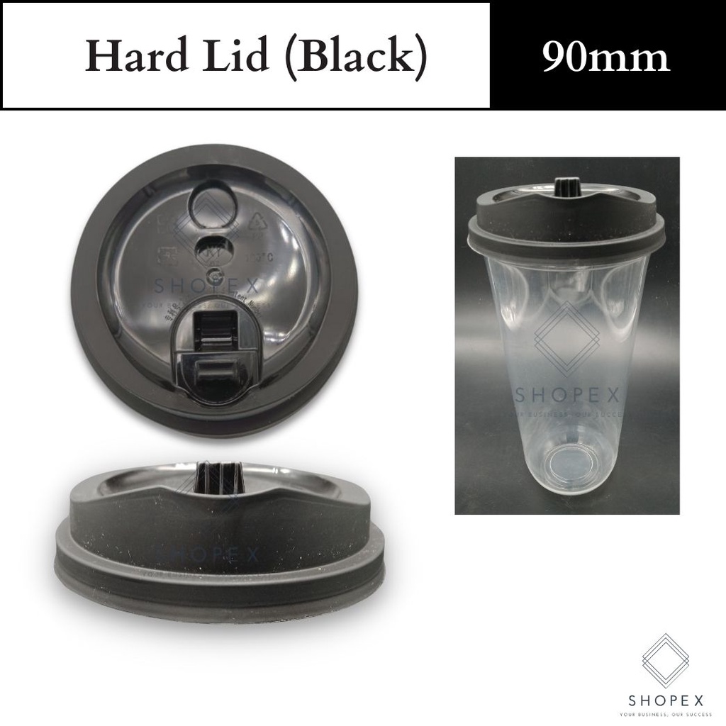 Strawless Hard Lid 90MM for slim cup hard cup / Hard Milk Tea Cups ...