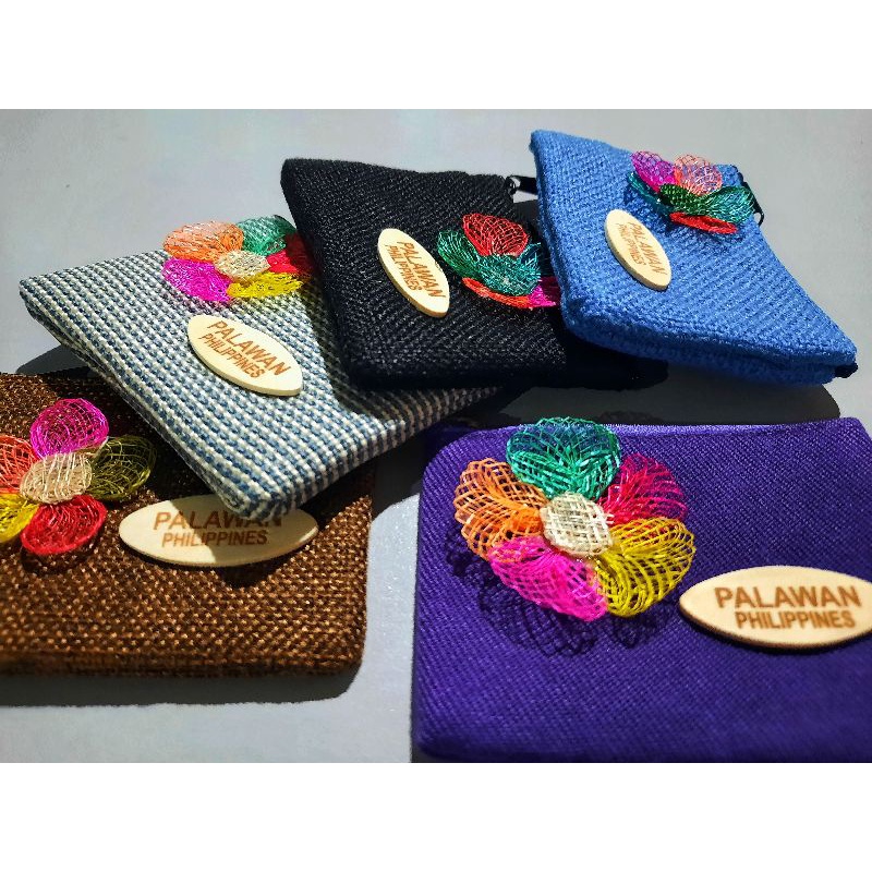 Palawan Souvenir Coin Purse Wallet (Random Colors and Designs) | Shopee ...