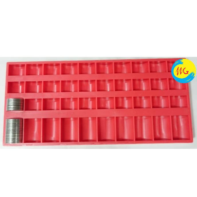 Hurry Up Buy) Plastic Coin Sorter Coin Counter Tray Coin Box Tray ...