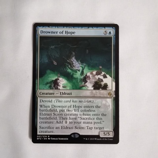 MTG Card DROWNER OF HOPE Magic the Gathering Trading Card Game Blue ...
