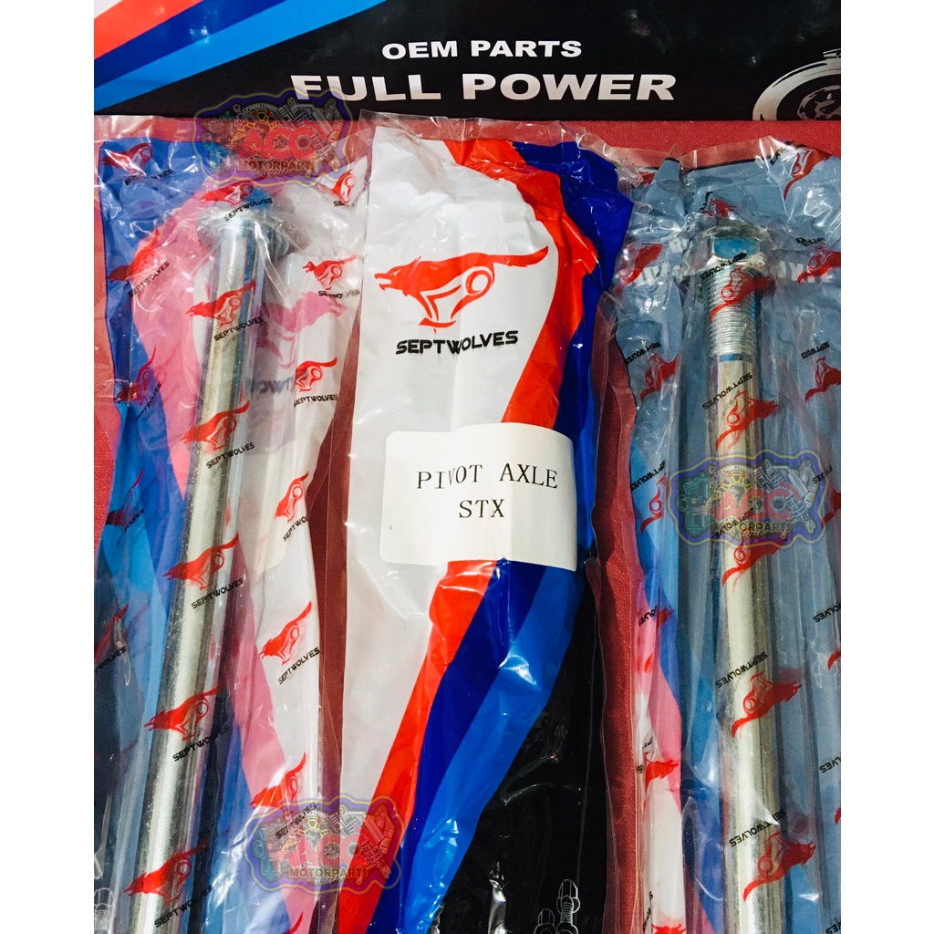 ACC Motorparts Pivot / Swing Arm Axle for STX125, Sniper135, RS110 ...