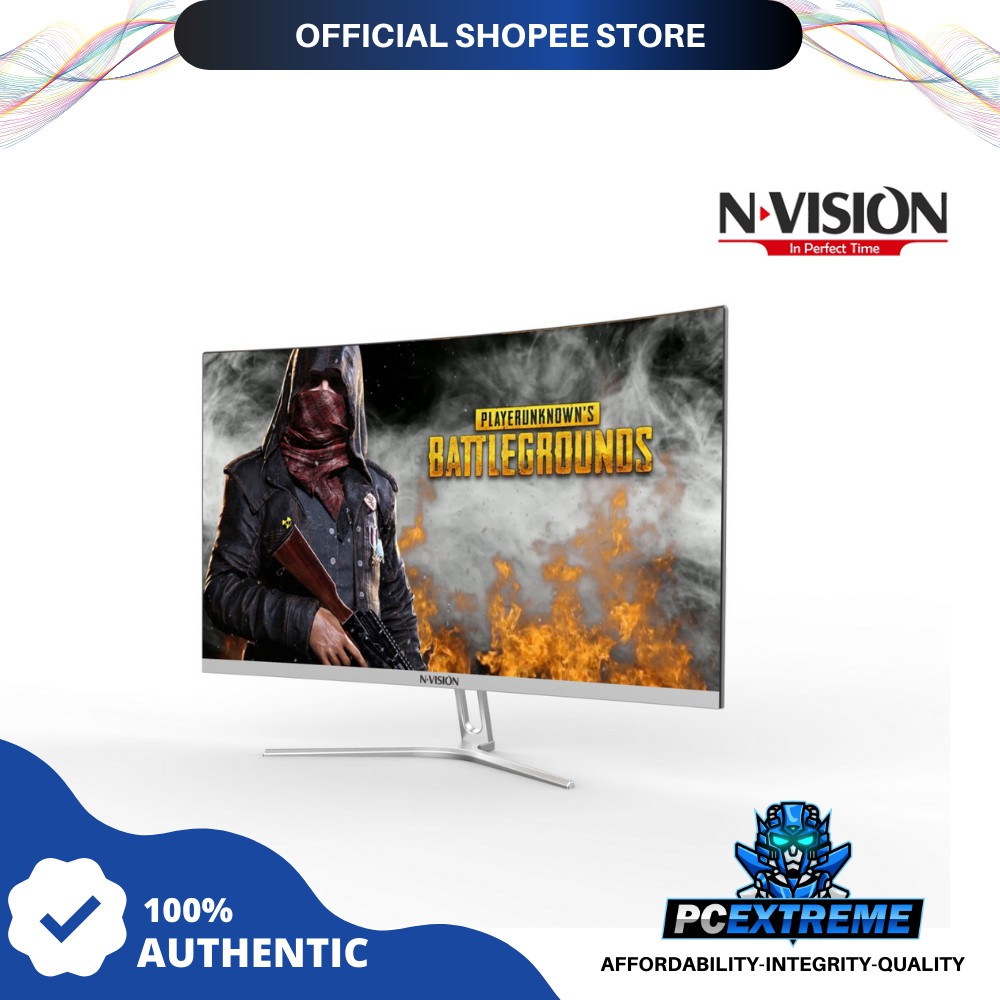 NVISION XC24S 24" CURVED MONITOR | Shopee Philippines