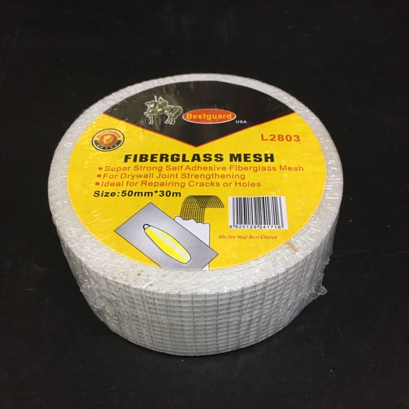 Wall painting, mending gaps, preventing cracks Fiberglass Mesh 50mx30m ...