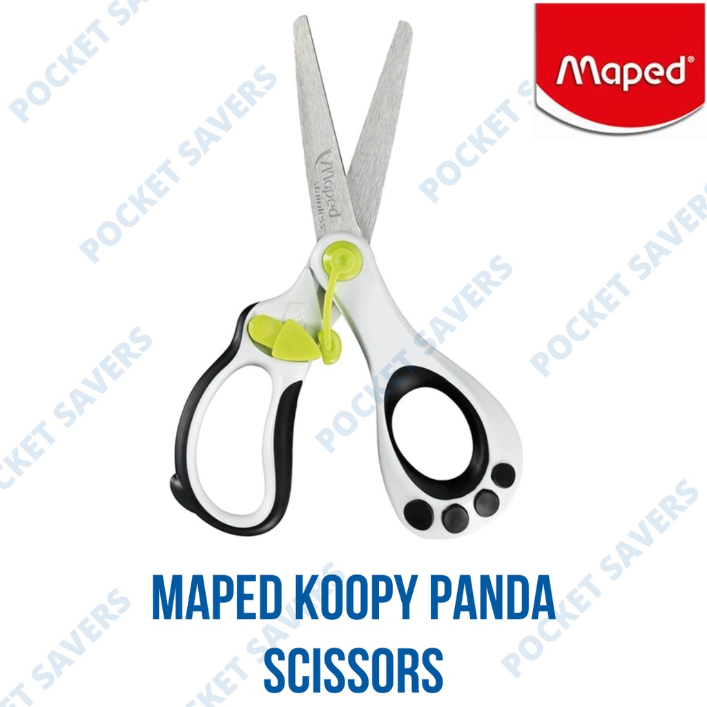 MAPED Koopy Panda Scissors / Gunting / For Kids / Rounded tip ...