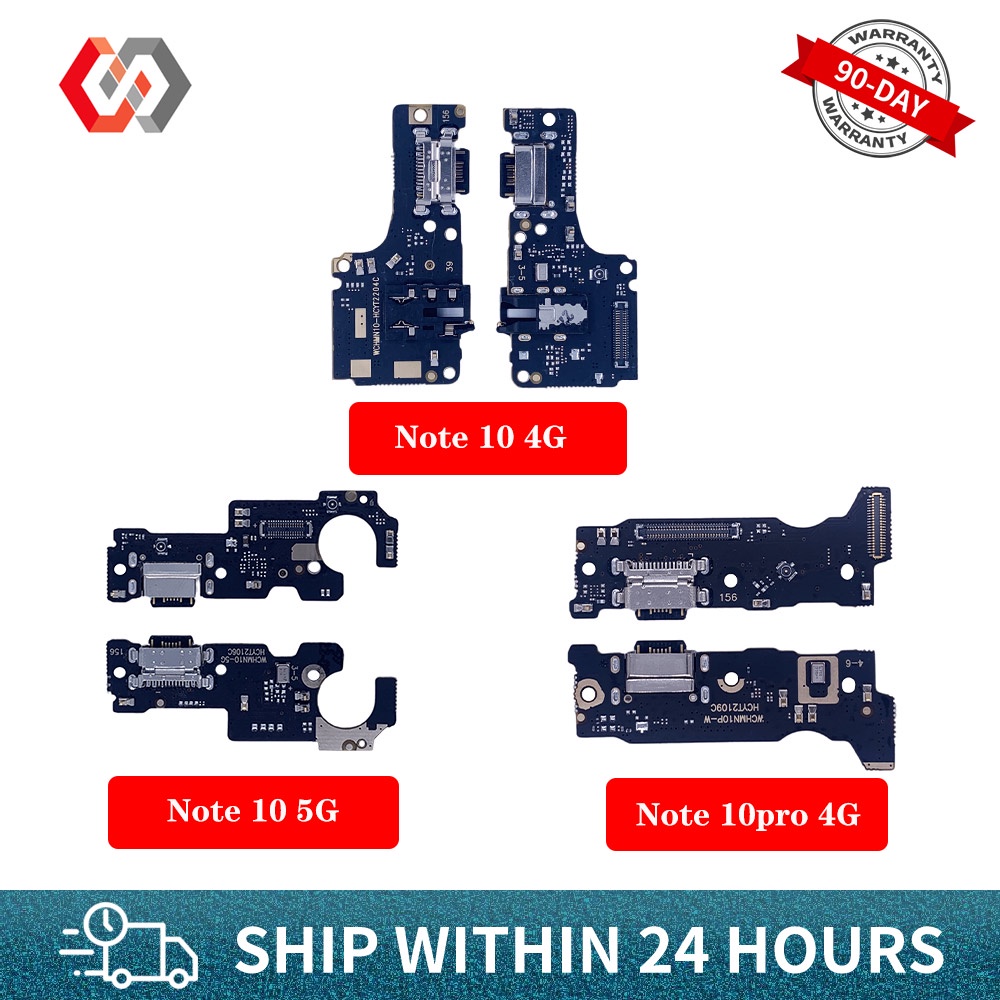 Charging Port Board Flex Cable Connector Parts For XiaoMi Redmi Note 10 ...