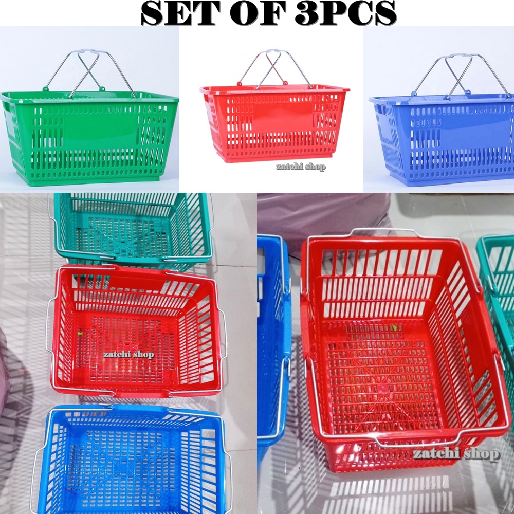 Shopping Basket Grocery (SET of 3PCS) | Shopee Philippines