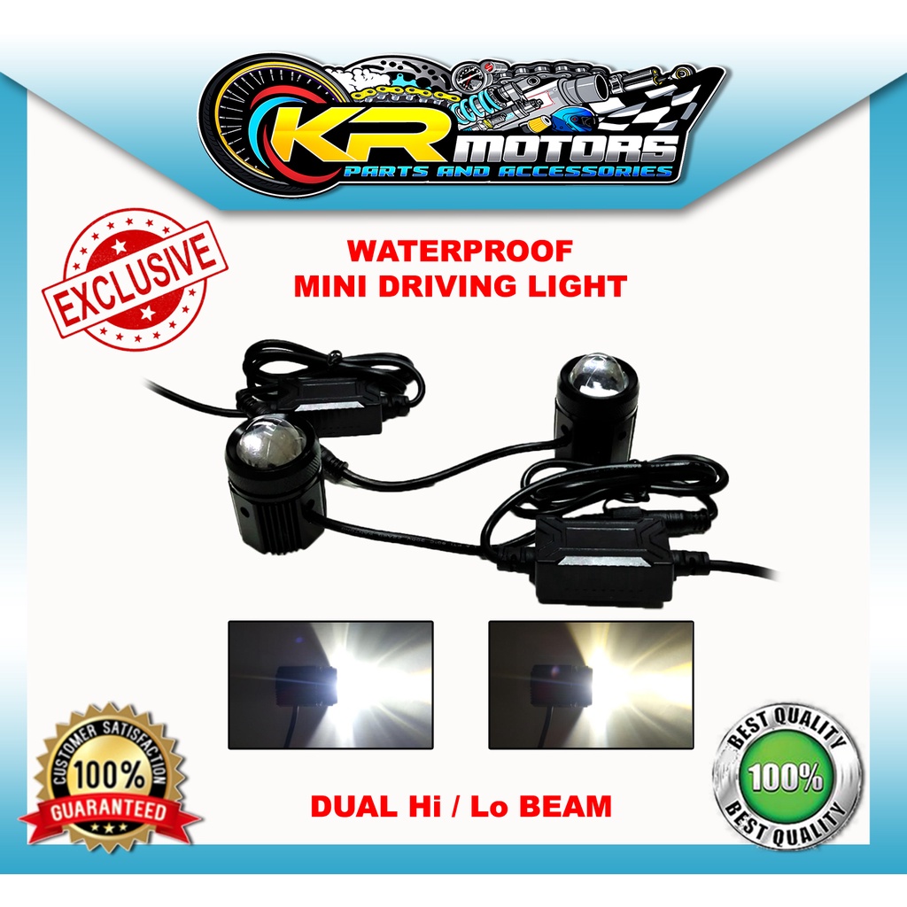Excellent Mini Driving Light V2 for Motorcycle - IP68 Universal ...