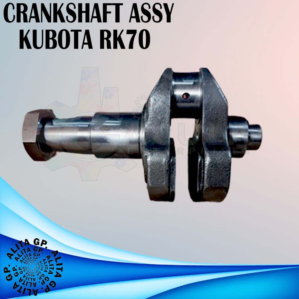 Crankshaft Assy Kubota RK70 Water Cooled Diesel Engine | Shopee Philippines