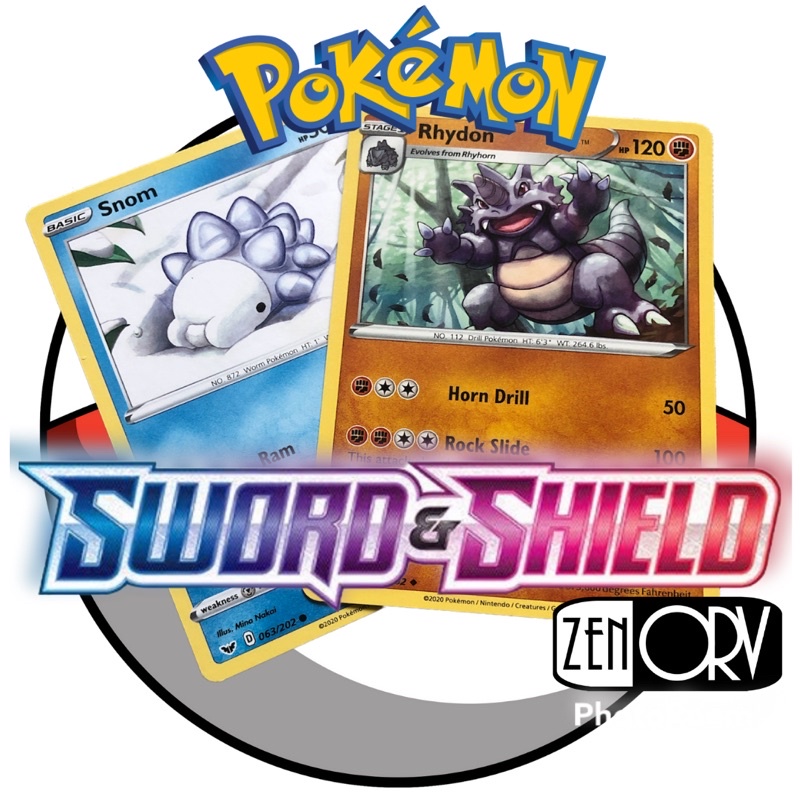 Sword and Shield Base Set Common Uncommon Pokemon Cards TCG Card Sword ...