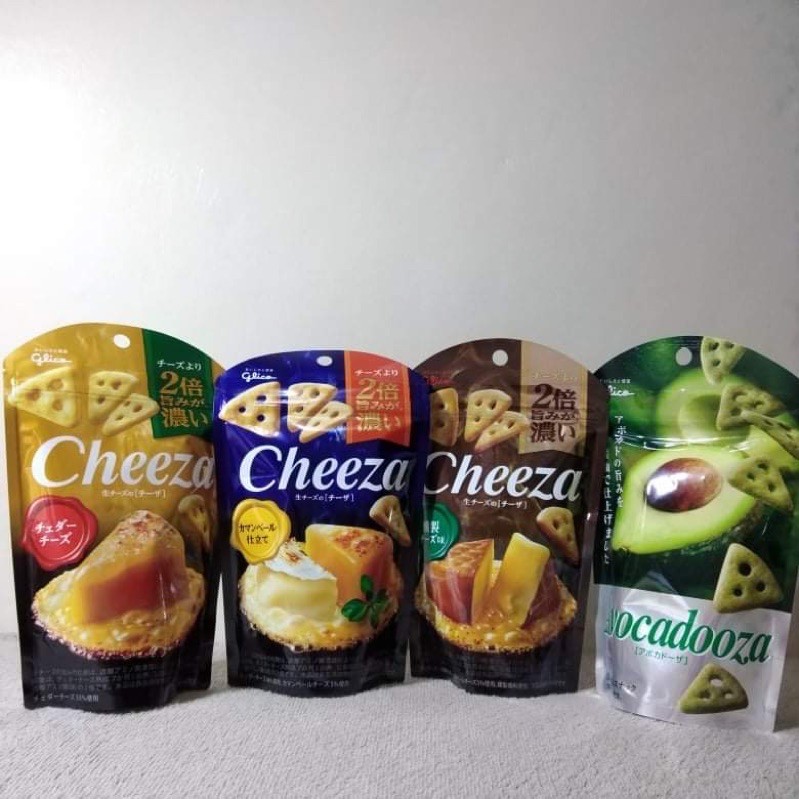 Glico Cheeza Crackers 4 different flavors (PLEASE READ INSTRUCTIONS ...