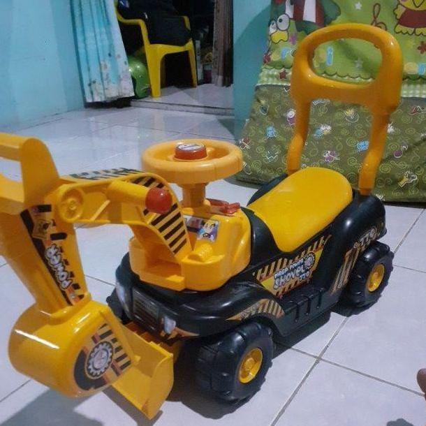 BEKO MPS 770 EXCAVATOR PUSH CAR CHILDREN'S TOY | Shopee Philippines