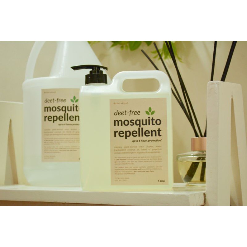 Mosquito Repellent Deet-free 1 Liter 1 Gallon | Shopee Philippines