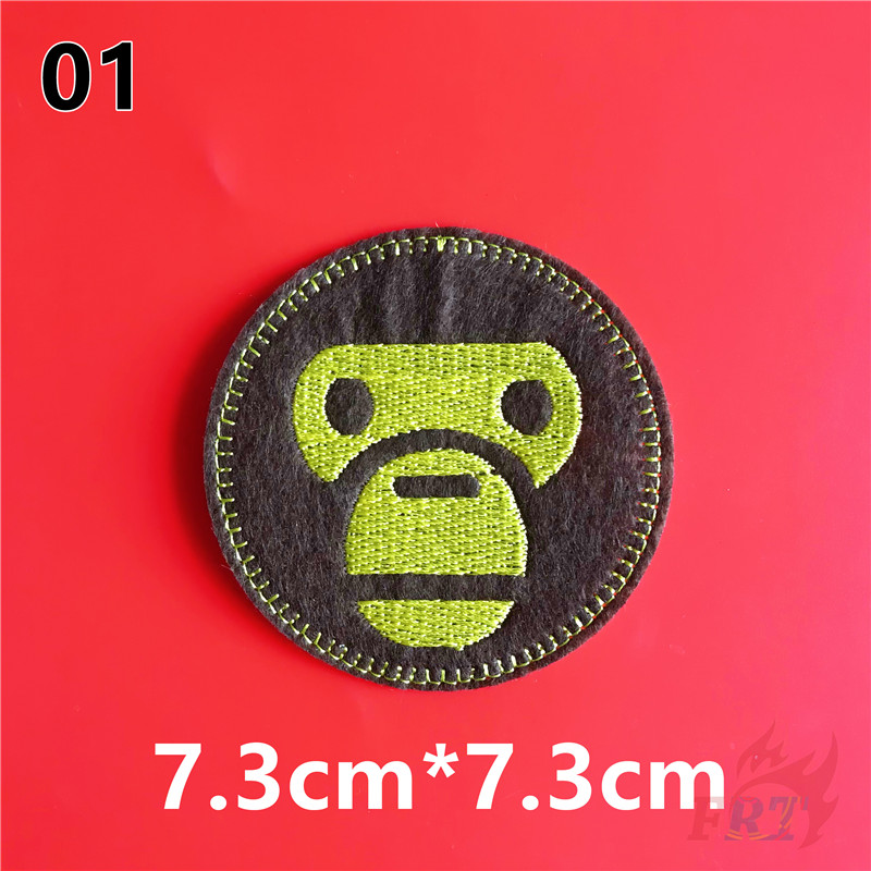 ☸ BAPE / Baby Milo / AAPE Series 01 - JDM Fashion Brand Iron-On Patch ☸ ...