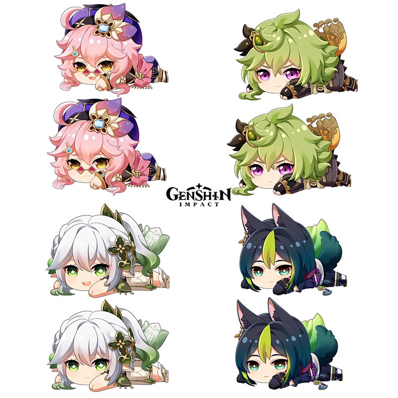 Genshin Impact Pillow genshin impact Nahida Tighnari Dori Yelan Throw ...