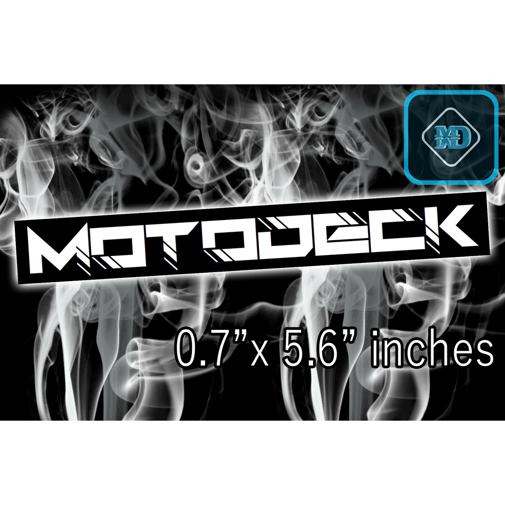 Motodeck Stickers, Outdoor Laminated Stickers | Shopee Philippines